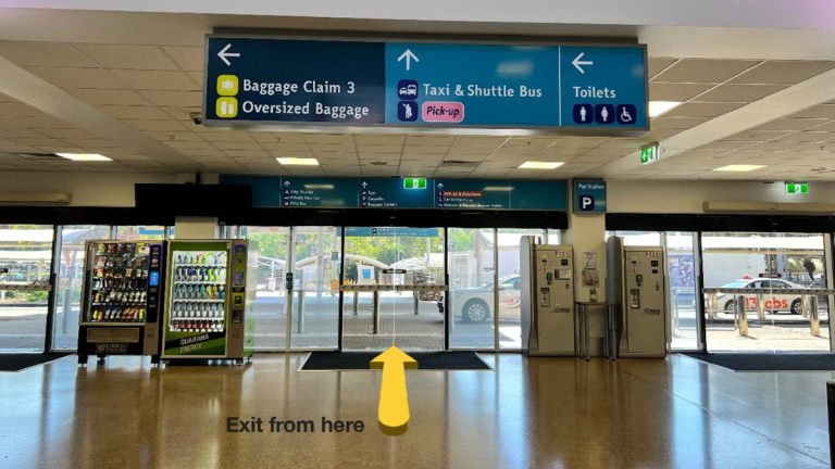 Shuttle Bus Pick Up Instructions – Darwin Domestic Airport